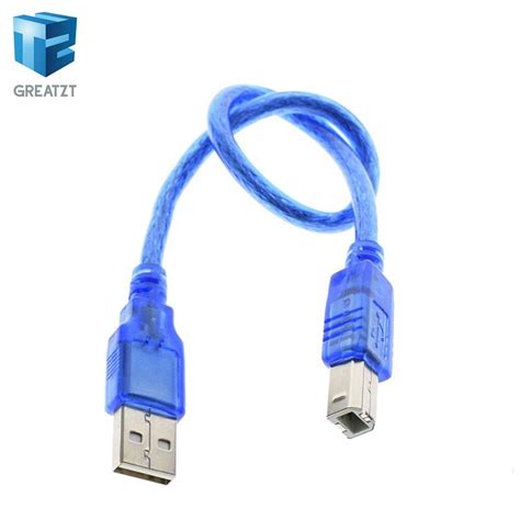 greatzt 30cm usb cable uno r3 mega 2560 r3 adk usb a to usb b for
