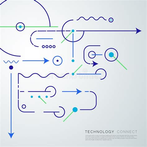 Vector Internet Technology Banner Abstract Circuit Board Stock Vector Illustration Of Data