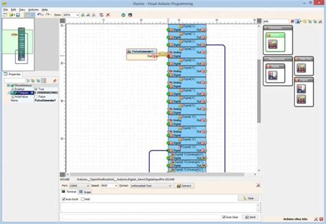Infrared Obstacle Avoidance Sensor With Visuino