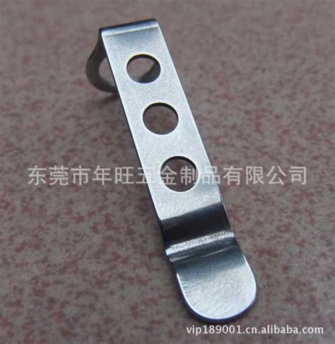可拆卸式金属夹扣手电筒用抱夹不锈钢笔夹子 阿里巴巴