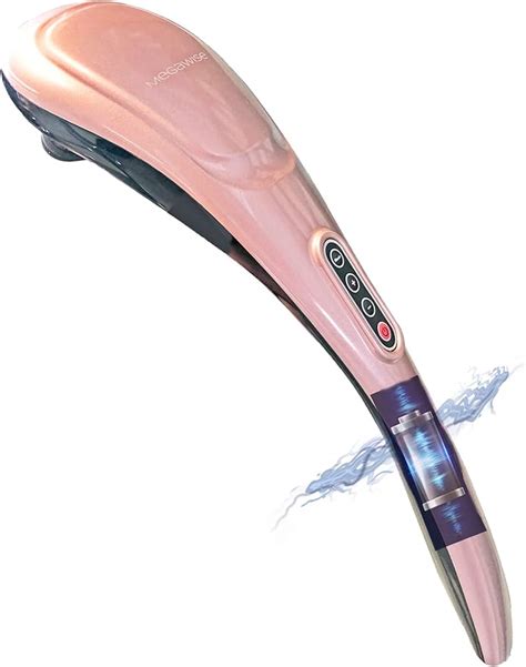 Megawise Handheld Back Massager Deep Tissue Percussion Massage For Back Neck