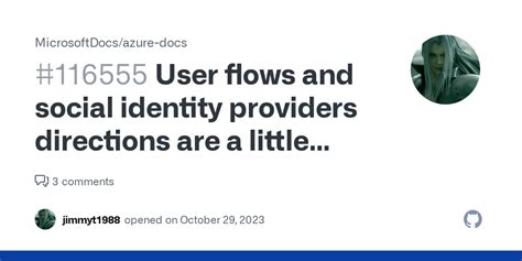 User Flows And Social Identity Providers Directions Are A Little