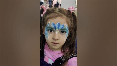 Аквагрим Frozen Вероника - YouTube