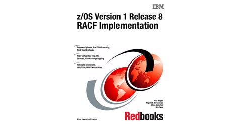 Z Os Version 1 Release 8 Racf Implementation [book]