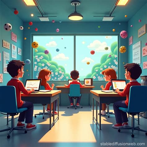 Alternative Spicy Classroom Scene Stable Diffusion Online