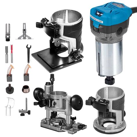 800w Max Torque Variable Speed 30 000rpm Compact Router With Collets 1