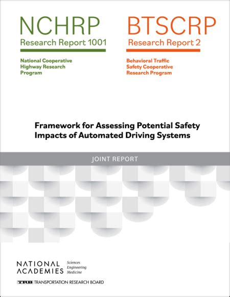 Framework For Assessing Potential Safety Impacts Of Automated Driving