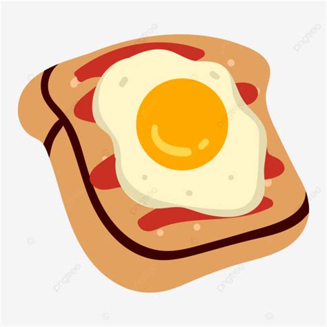 Crispy Toast Made Of Bread Healthy Homemade Illustration Png And