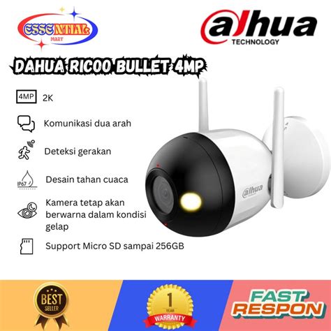 Jual Cctv Dahua F4c Pv Ricoo 4mp Smart Home Ip Camera Outdoor Shopee Indonesia