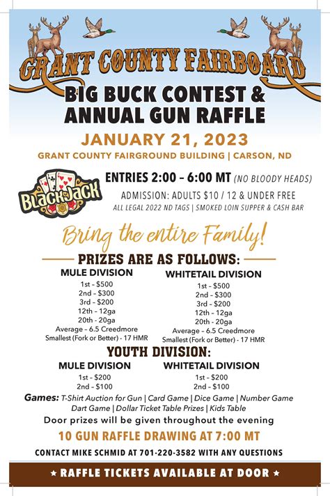Big Buck Contest Nodak Angler