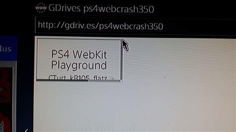 PS4 3 50 Webkit Crash Exploit Demo Video Via JNSXM0nster PSXHAX PSXHACKS