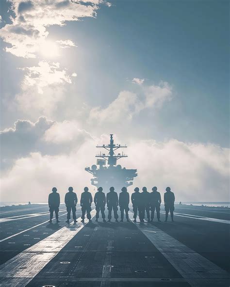 Download Ai Generated Navy Officers Warship Royalty Free Stock