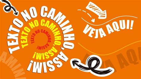 como colocar texto no caminho illustrator tutorial illustrator