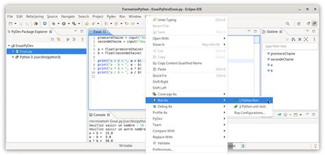 Pydev Pour Eclipse Simplifiez Votre Développement Python
