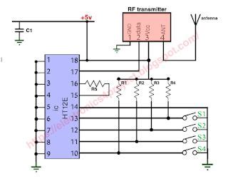 Rf Remote Activated Switch Schematic Diagram Channel Rf Re