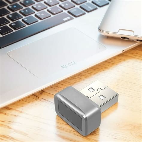 Usb Fingerprint Key Reader Fido U2f Biometric Fingerprint Scanner Windows Hello 360° Touch