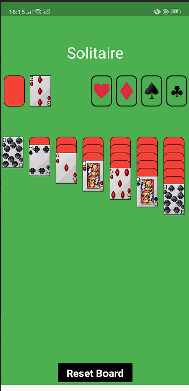 Github Aadumkhorsolitaireflutter Classic Solitaire Game Recreated In Flutter Without Using