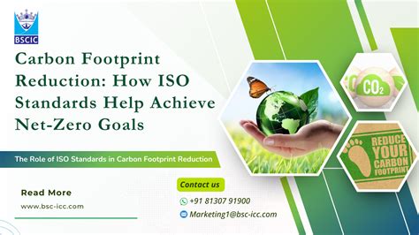 Carbon Footprint Reduction How Iso Standards Help Achieve Net Zero Goals