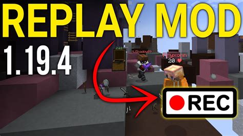 How To Download And Install The Replay Mod In Minecraft 1194 Youtube