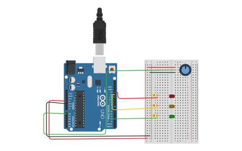 Circuit Design Reading Analog Data Tinkercad