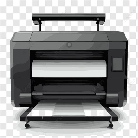 프린터 이미지 벡터 흰색 바탕에 대형 잉크젯 프린터의 단순한 검은색 아이콘 그림자 없음 작은 프레임 중앙 Png 일러스트 및 벡터 에 대한 무료 다운로드 Pngtree