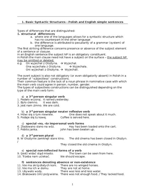 1 basic syntactic structures subject grammar verb