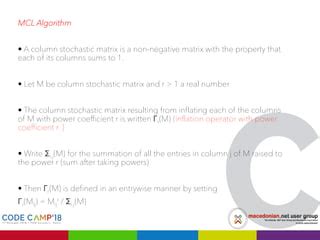 Markov Cluster Algorithm Real World Application PPT