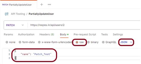 How To Send Patch Requests In Postman Qa Automation Expert