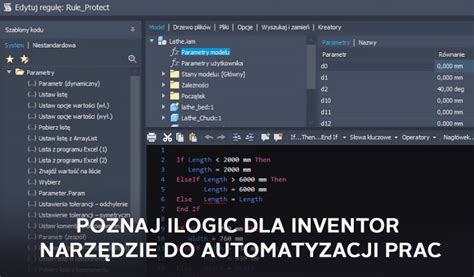 Ilogic Dla Inventor Narzędzie Dostępne W Programie Autodesk Inventor