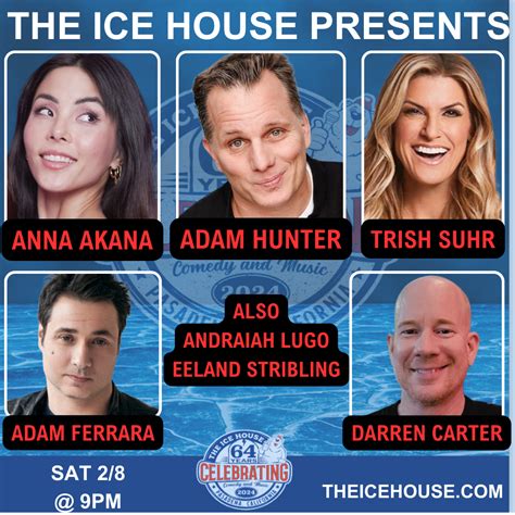 Ice House Adam Hunter Trish Suhr Anna Akana Playhouse Village