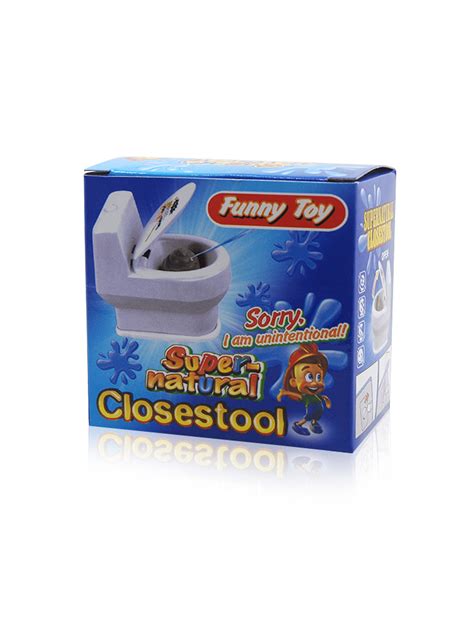 Creative T Toy For Pranks Mini Toilet Squirt Spray Prank Toy Manufacturer For Prank Toys