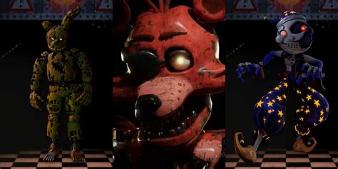 Five Nights At Freddy S Scariest Animatronics
