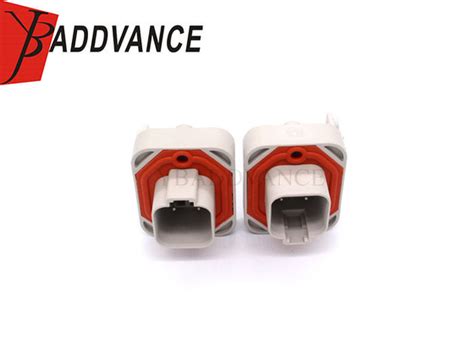 Electrical Deutsch Ipd Female Waterproof Grey Automotive 6 Pin Header Connector Dt13 6p