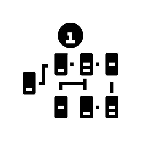 Information Architecture Ux Ui Design Glyph Icon Vector Illustration Vector Art At Vecteezy