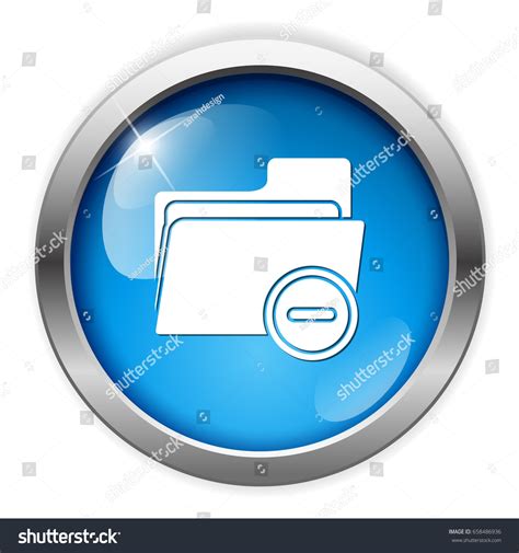 Remove Folder Icon Stock Vector Royalty Free Shutterstock