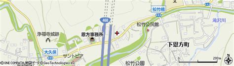 東京都八王子市下恩方町3455の地図 住所一覧検索｜地図マピオン