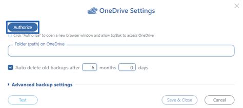 How To Backup Sql Server To Onedrive Sqlbak Blog
