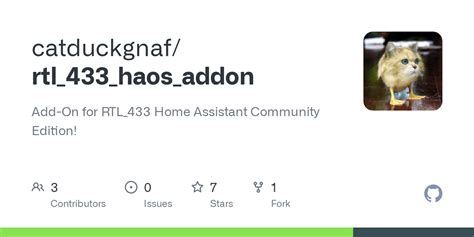 github catduckgnaf rtl 433 haos addon add on for rtl 433 home