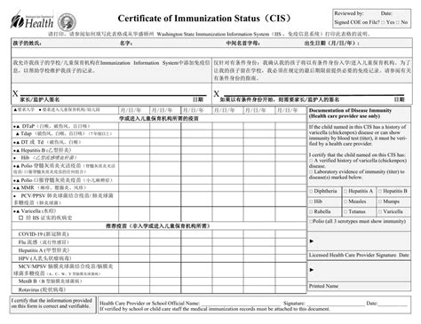 Doh Form 348 013 Fill Out Sign Online And Download Printable Pdf Washington English Chinese