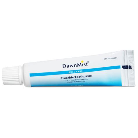 Dawn Mist Rtp085 Toothpaste 0 85 Oz Laminated Tube Anchort
