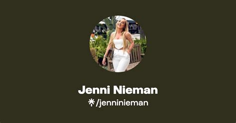 Jenni Nieman Twitter Instagram Tiktok Linktree