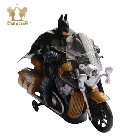 전기 오토바이 장난감 배트맨 슈퍼 영웅 멋진 흑인 남자 영화 그림 모델 드라이브 오토바이 야외 실내 게임 소년 다이캐스트 And 장난감 차 Aliexpress