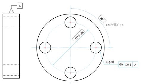 よくわからない幾何公差の位置度。測定方法と計算を解説