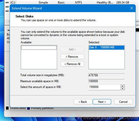 How To Extend C Drive In Windows Space Shows Windows Driving