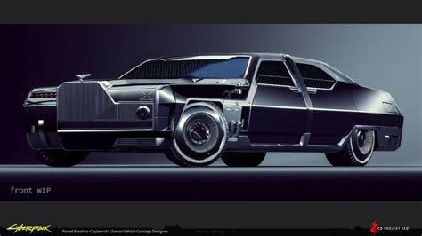 Cyberpunk 2077 Chevillon Thrax 388 Jefferson Concept Car Cyberpunk