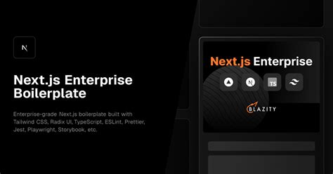 next js enterprise boilerplate