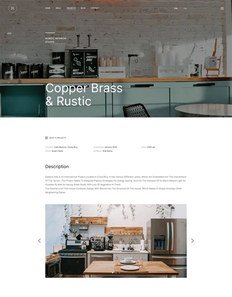 rustic react business template site templates ft nextjs and react
