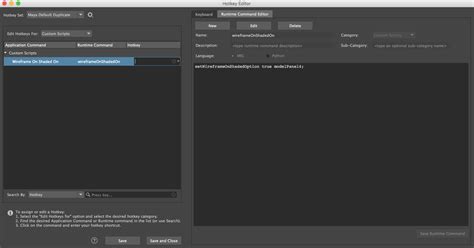 wireframe on shaded shortcut wireframe custom maya