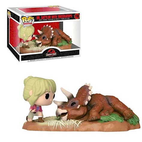 Funko Pop Ellie Sattler Con Triceratops Jurassic Park 30º
