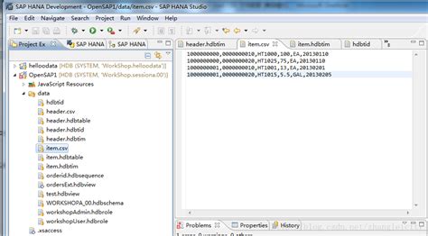 Sap Hana 7 Sap Hana Load Csv 文件数据sap Hana Database Load Data Csv Csdn博客 Sap Hana 7 Sap Hana Load Csv 文件数据sap Hana Database Load Data Csv Csdn博客